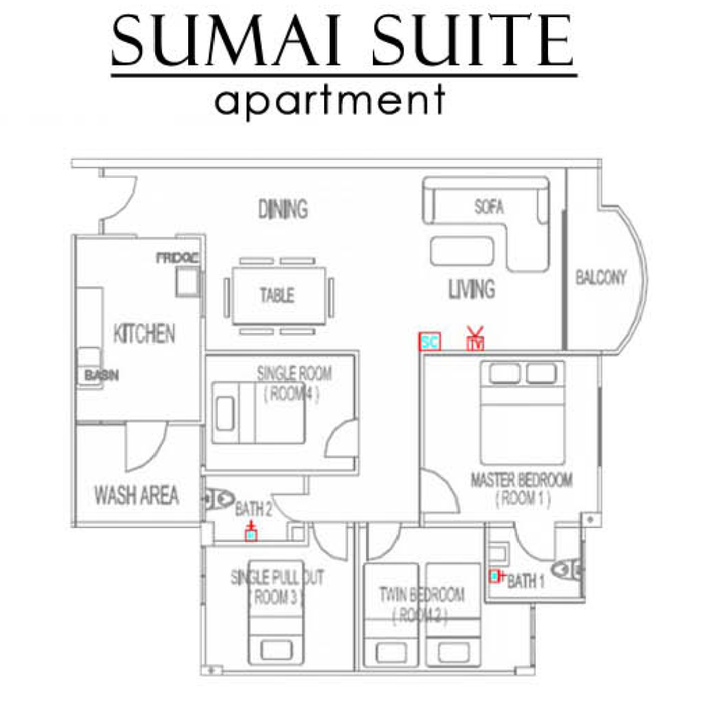Sumai Suite Apartment | Sumai Hotel & Apartment